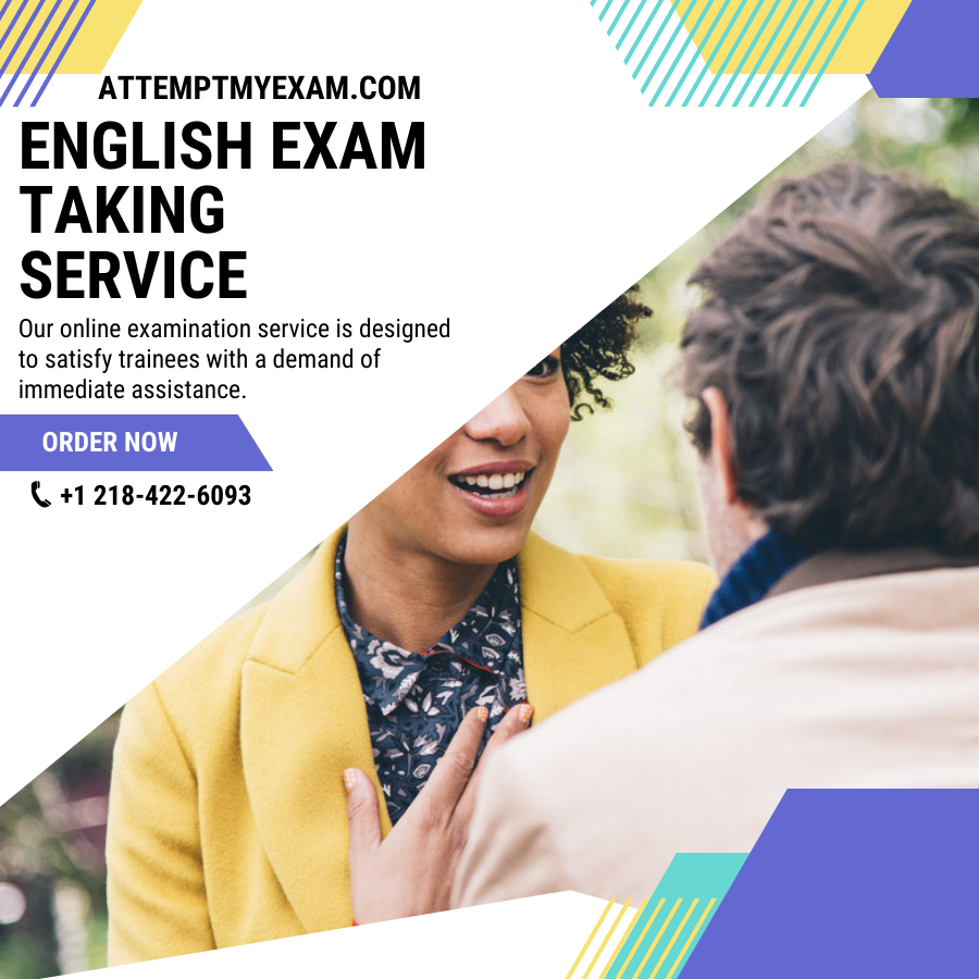 English Exam Taking Service | Hire Someone To Take My Exam